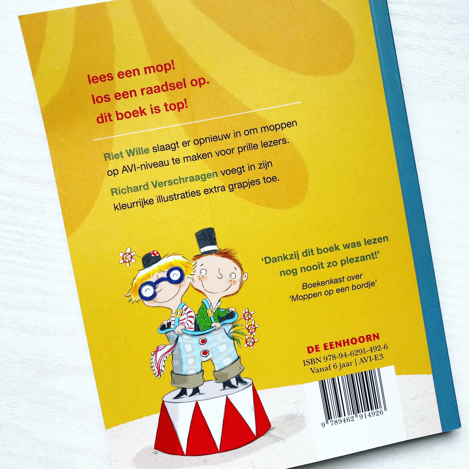 Moppen met een grapjas aan - Wille | AVI-E3 | StoerLeesVoer
