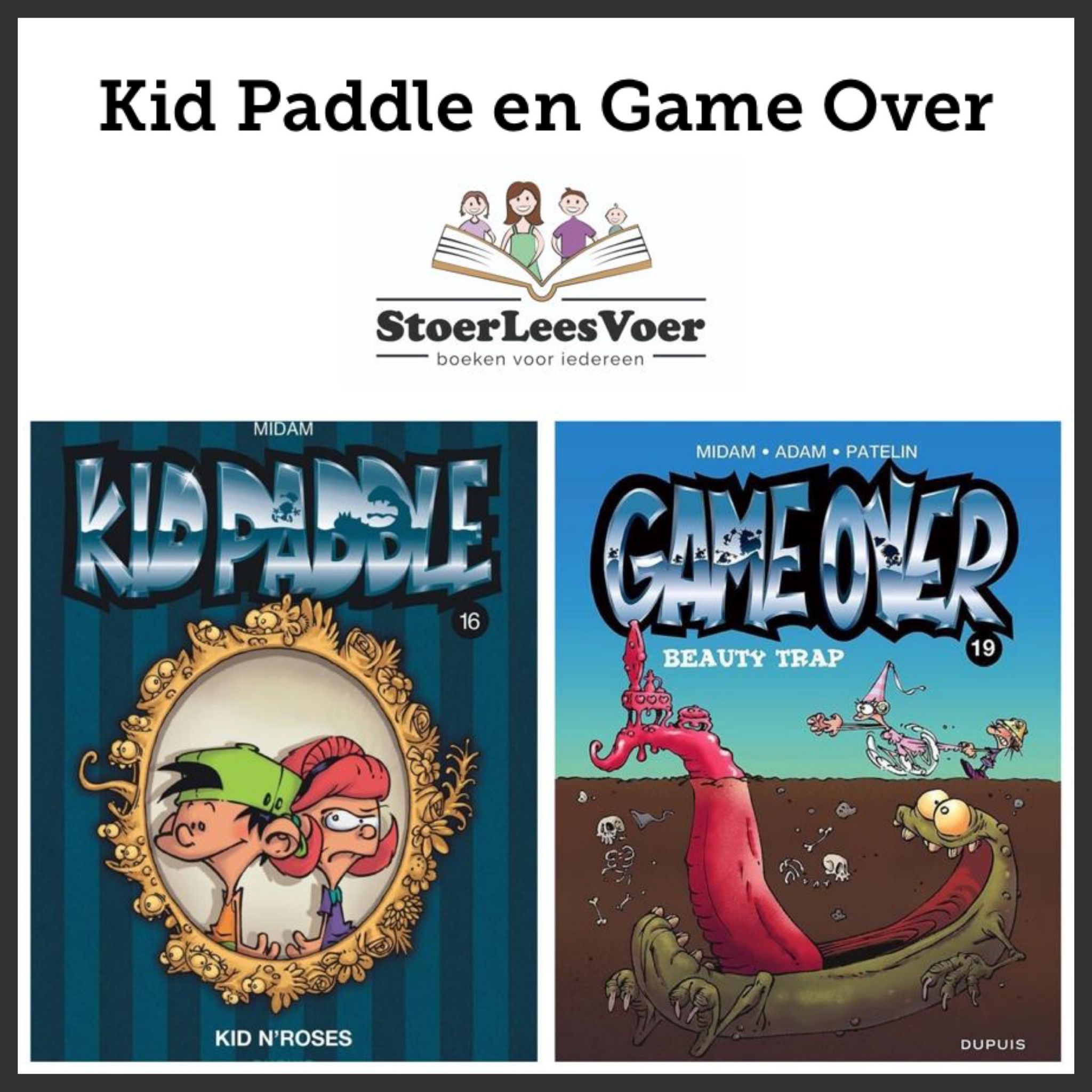 Kid Paddle en Game Over, een grappig duo stripboeken - StoerLeesVoer