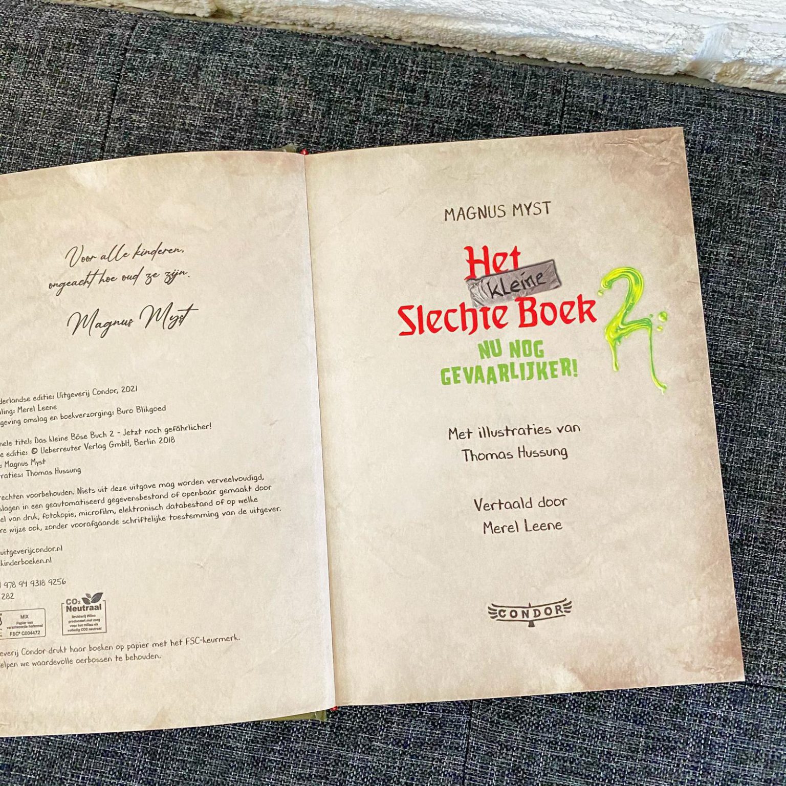 Het kleine slechte boek 2 - Magnus Myst | StoerLeesVoer