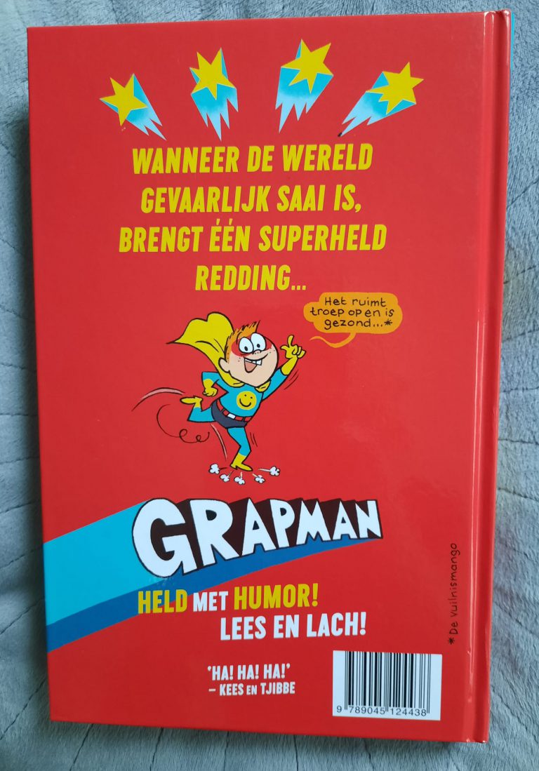 Grapman held met humor - Tjibbe Veldkamp | StoerLeesVoer