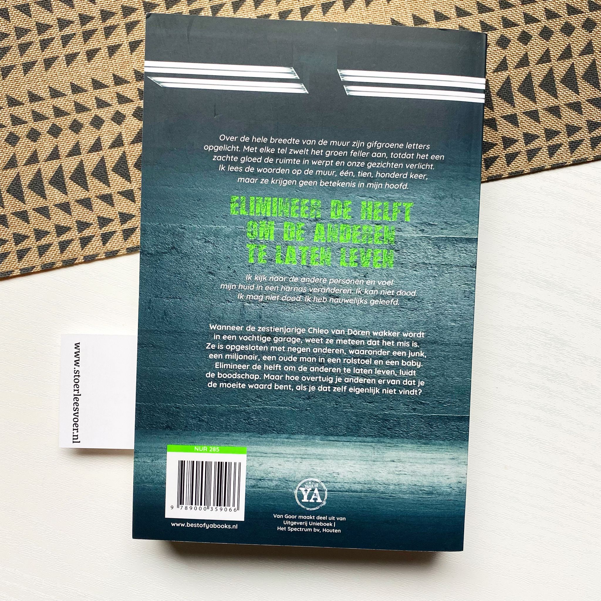 De eliminatie - Daniëlle Bakhuis | Jeugdhorror | StoerLeesVoer