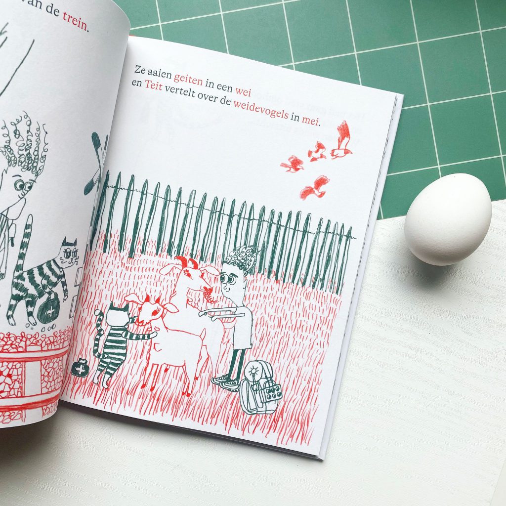 Keizer ei, alle korte ei-woorden in één spannend verhaal