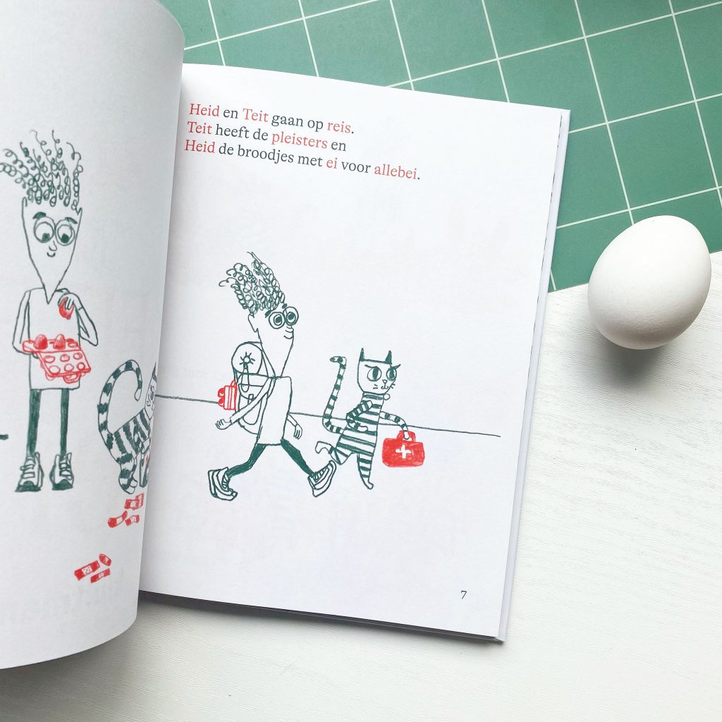 Keizer ei, alle korte ei-woorden in één spannend verhaal