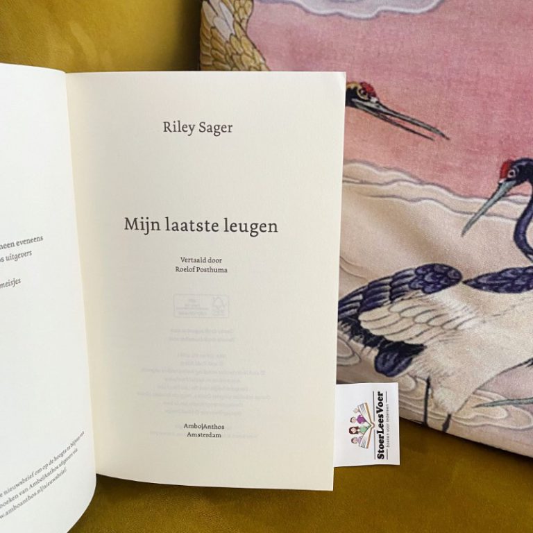 Mijn laatste leugen - Riley Sager | Thriller | StoerLeesVoer
