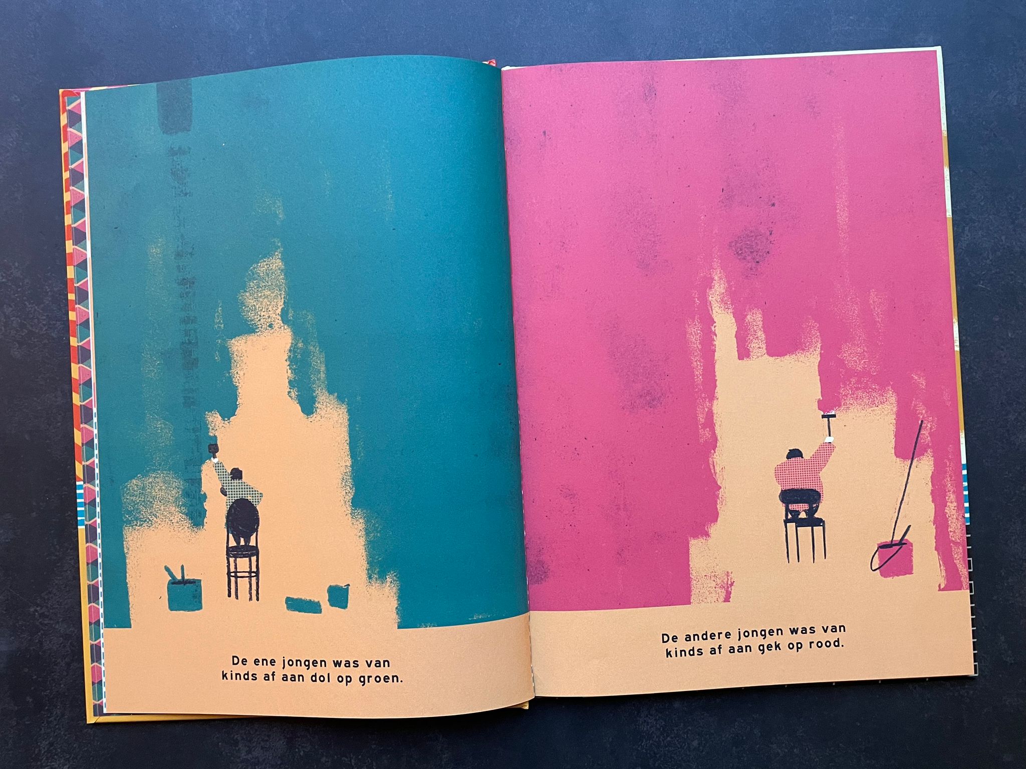 Boem de kleurenstrijd | Prentenboek oorlog | StoerLeesVoer