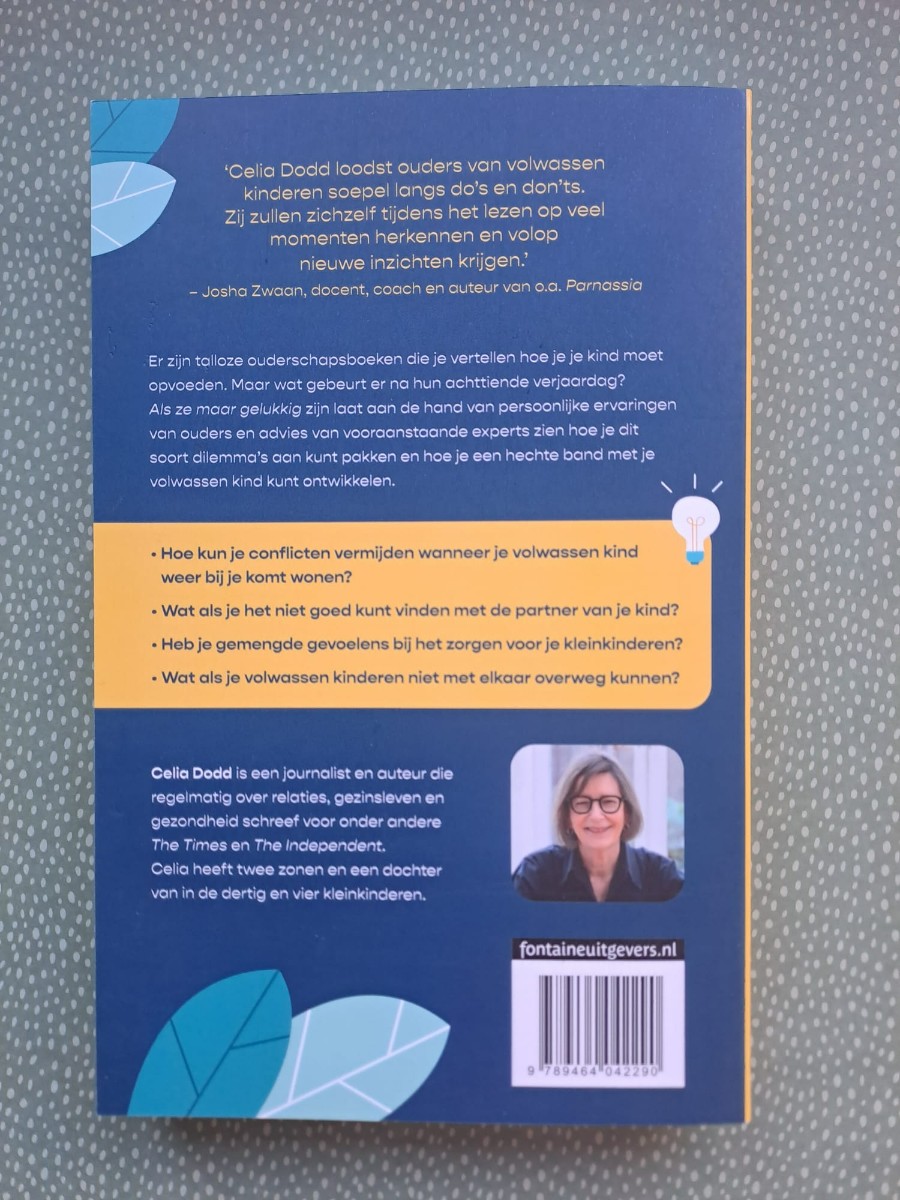 Als ze maar gelukkig zijn - Celia Dodd | Opvoeding | StoerLeesVoer