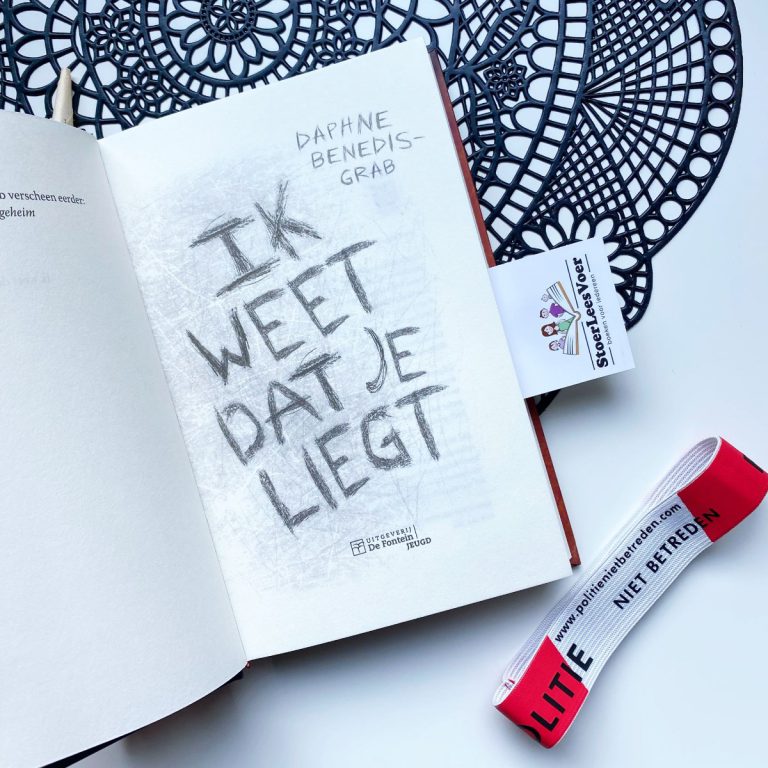 Ik weet dat je liegt - Benedis-Grab | Jeugdthriller | StoerLeesVoer