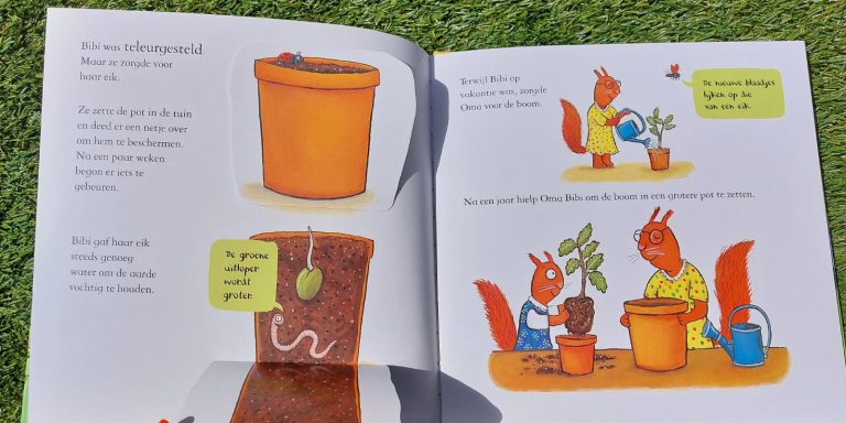 Bibi plant een boom & Zeno zaait een zonnebloem | StoerLeesVoer