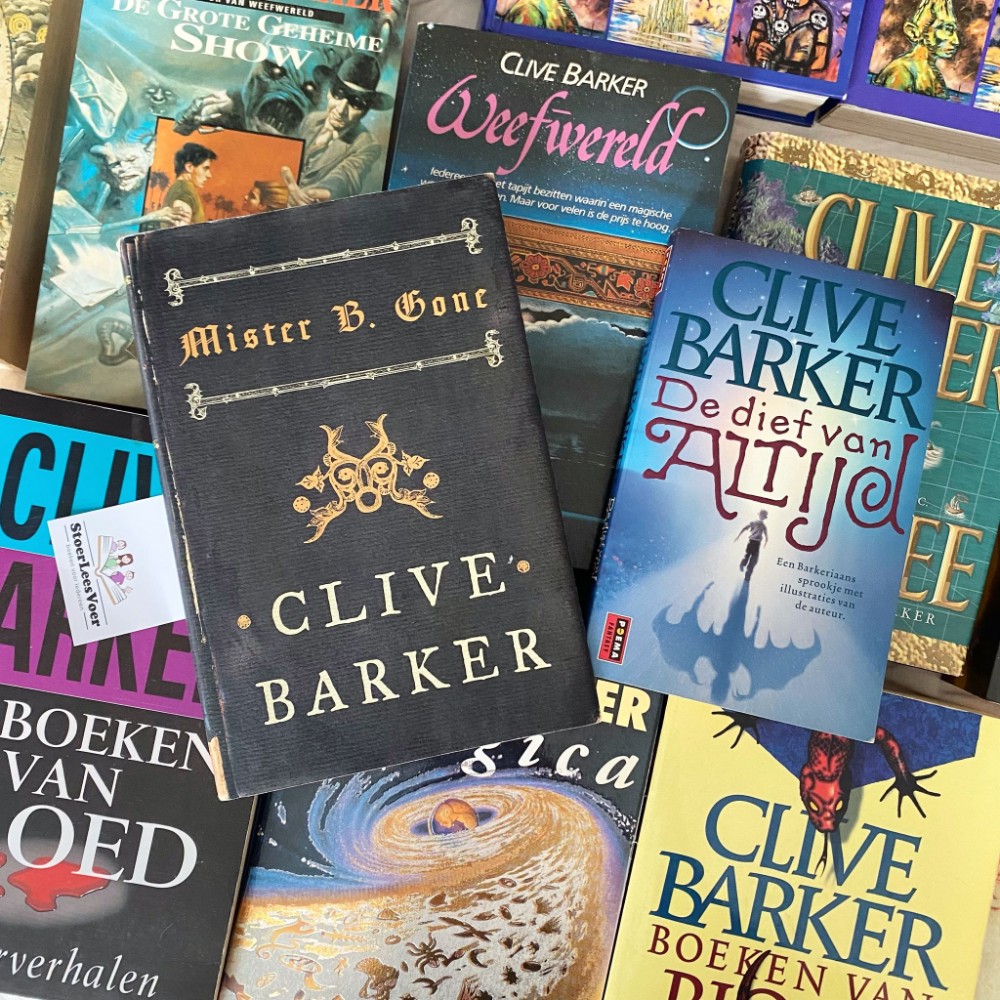 Alle boeken van Clive Barker | Informatie weetjes | StoerLeesVoer