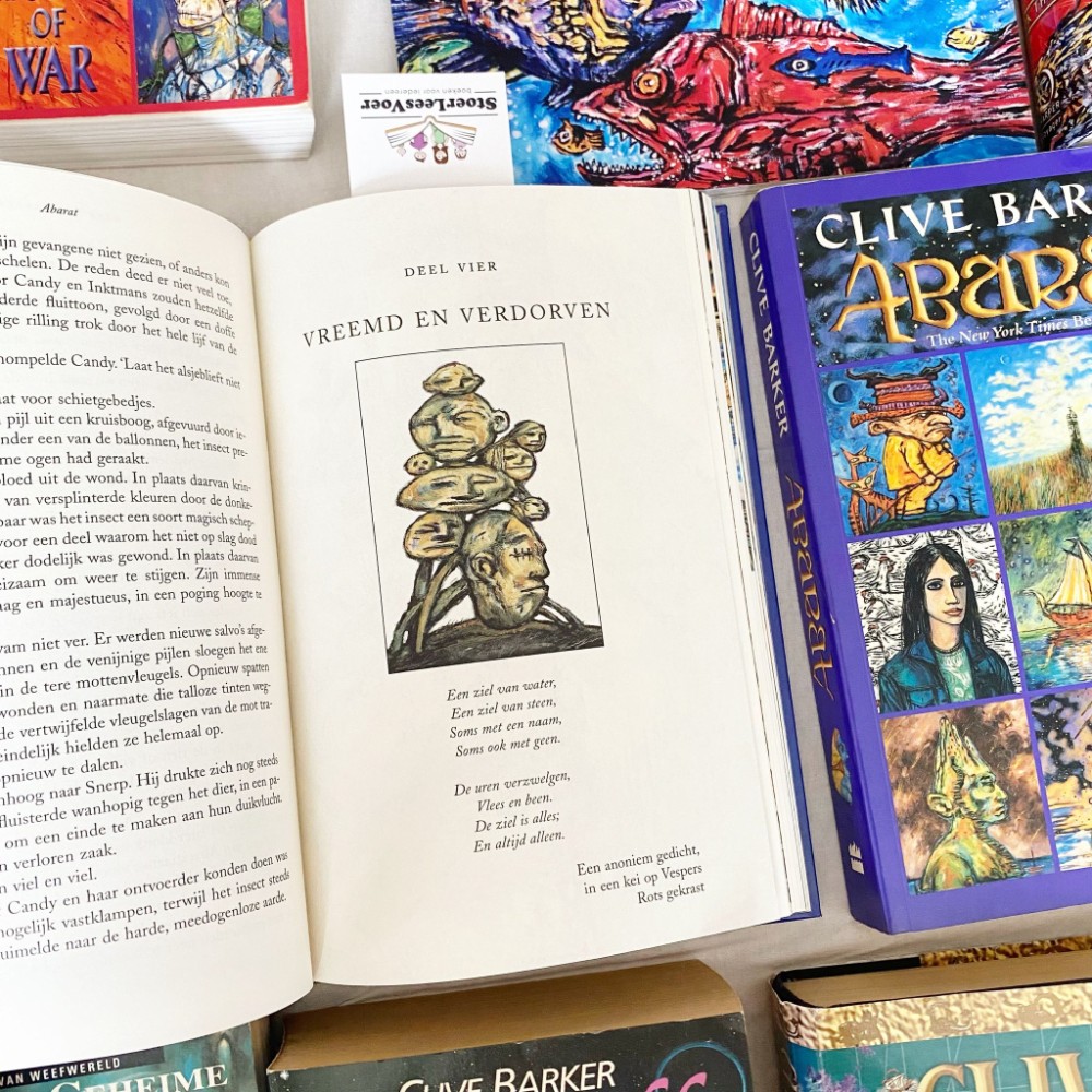 Alle boeken van Clive Barker | Informatie weetjes | StoerLeesVoer