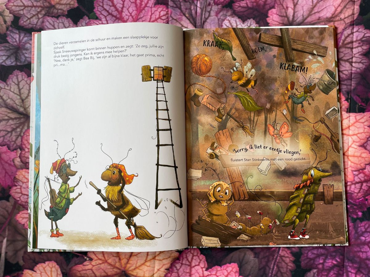 Gered door een scheetje - Mijnals | Insecten | StoerLeesVoer