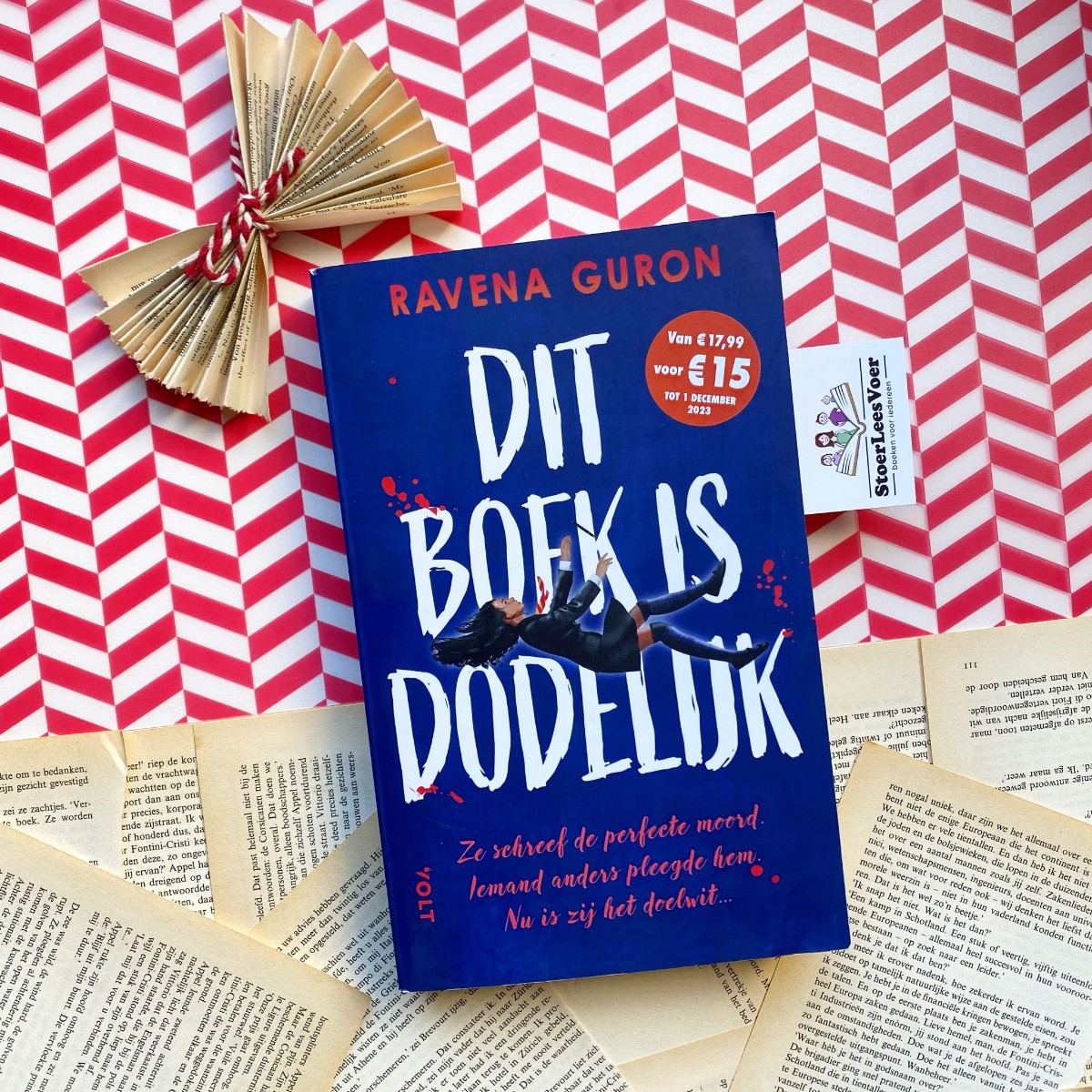 Dit boek is dodelijk - Guron | Whodunnit YA | StoerLeesVoer