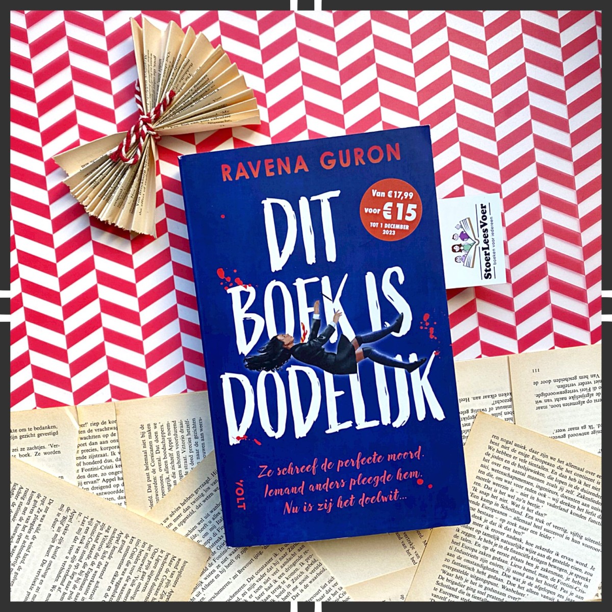 Dit boek is dodelijk - Guron | Whodunnit YA | StoerLeesVoer