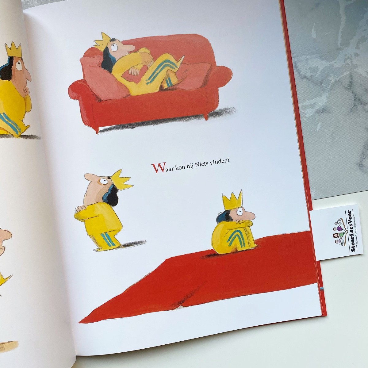 De koning en Niets - Tallec | Prenten filosofisch | StoerLeesVoer