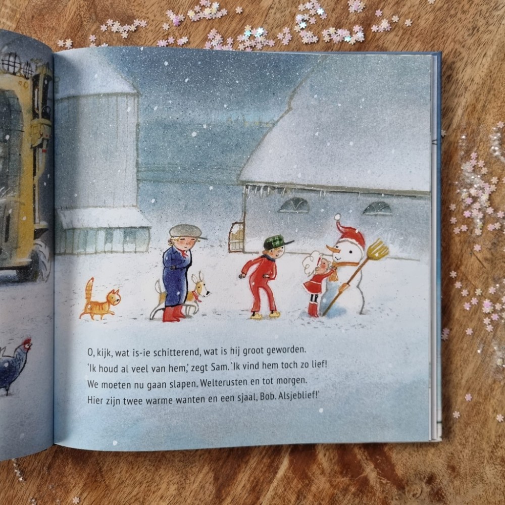 Boer Boris en de sneeuwpop - Ted van Lieshout | StoerLeesVoer