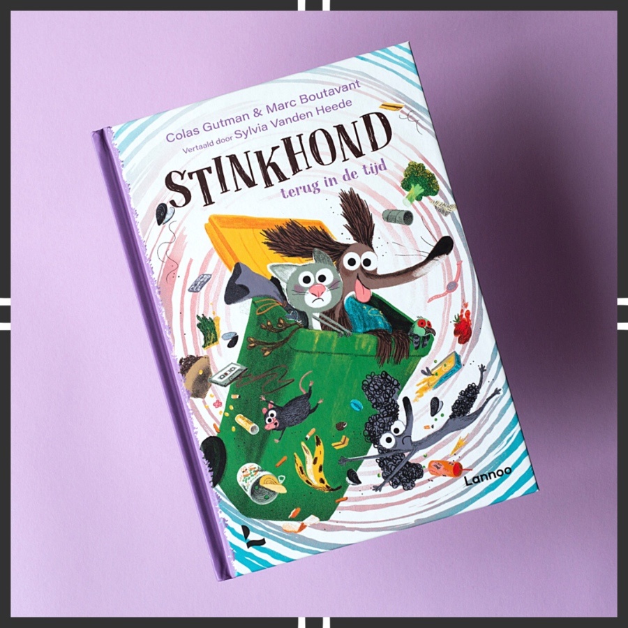 Stinkhond terug in de tijd - Colas Gutman | StoerLeesVoer