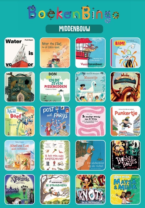 Boekenbingo 2024 | Informatie vind je hier @ StoerLeesVoer