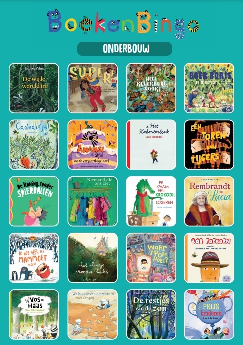 Boekenbingo 2024 | Informatie vind je hier @ StoerLeesVoer