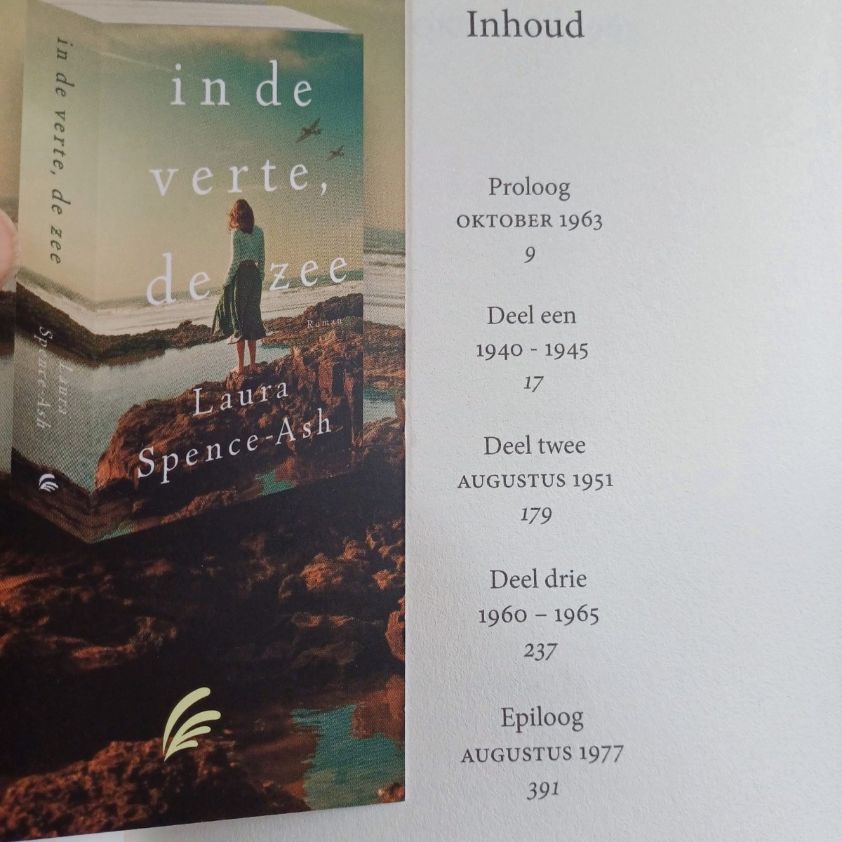 In de verte de zee - Spencer-Ash | Debuutroman | StoerLeesVoer