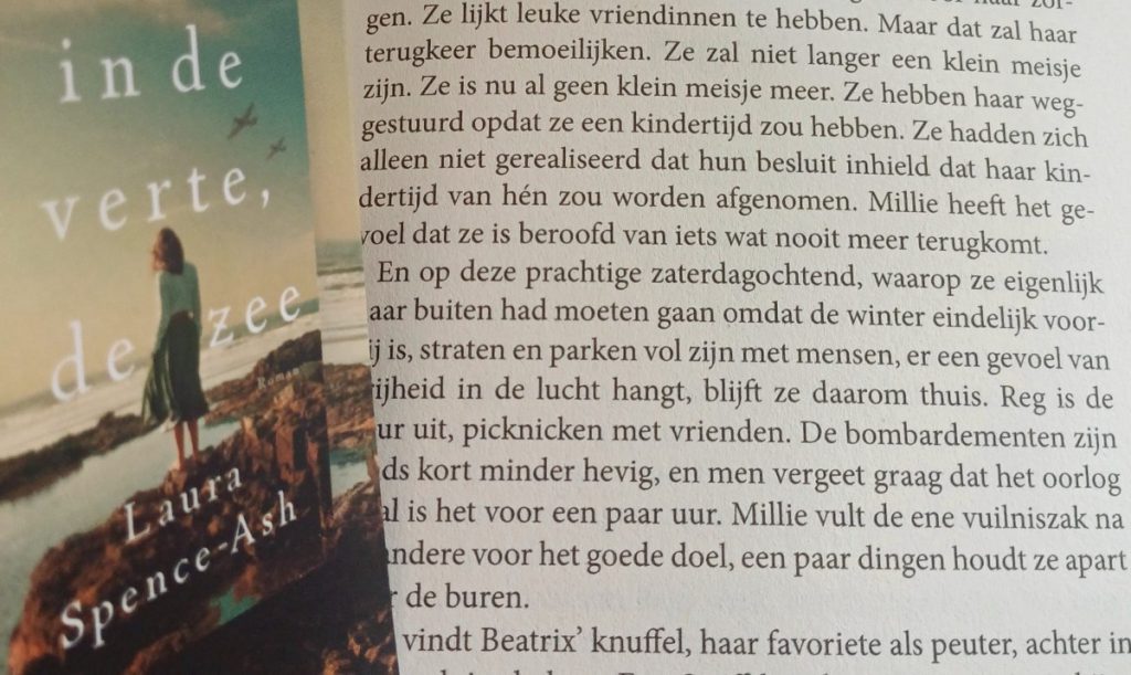 In de verte de zee - Spencer-Ash | Debuutroman | StoerLeesVoer