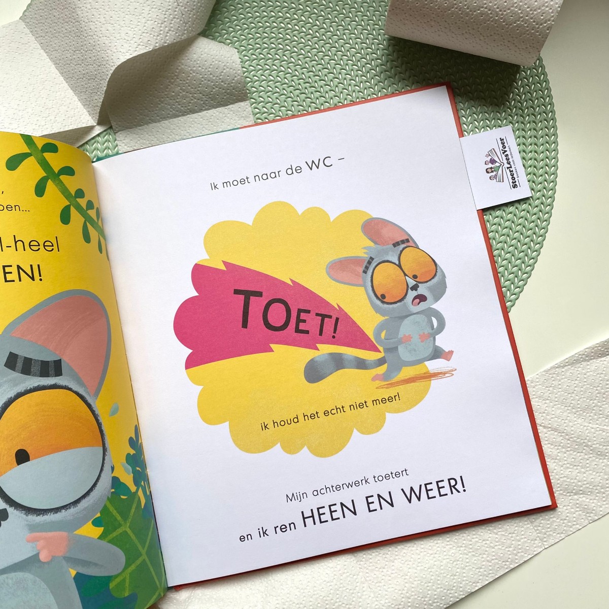 Ik moet echt heel nodig poepen - Newson | Prent | StoerLeesVoer