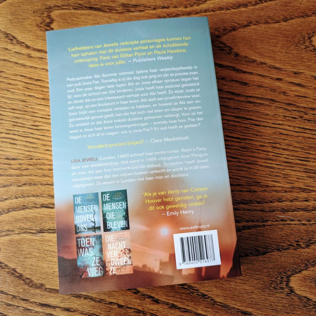 Niets is waar - Lisa Jewell | Thriller | StoerLeesVoer