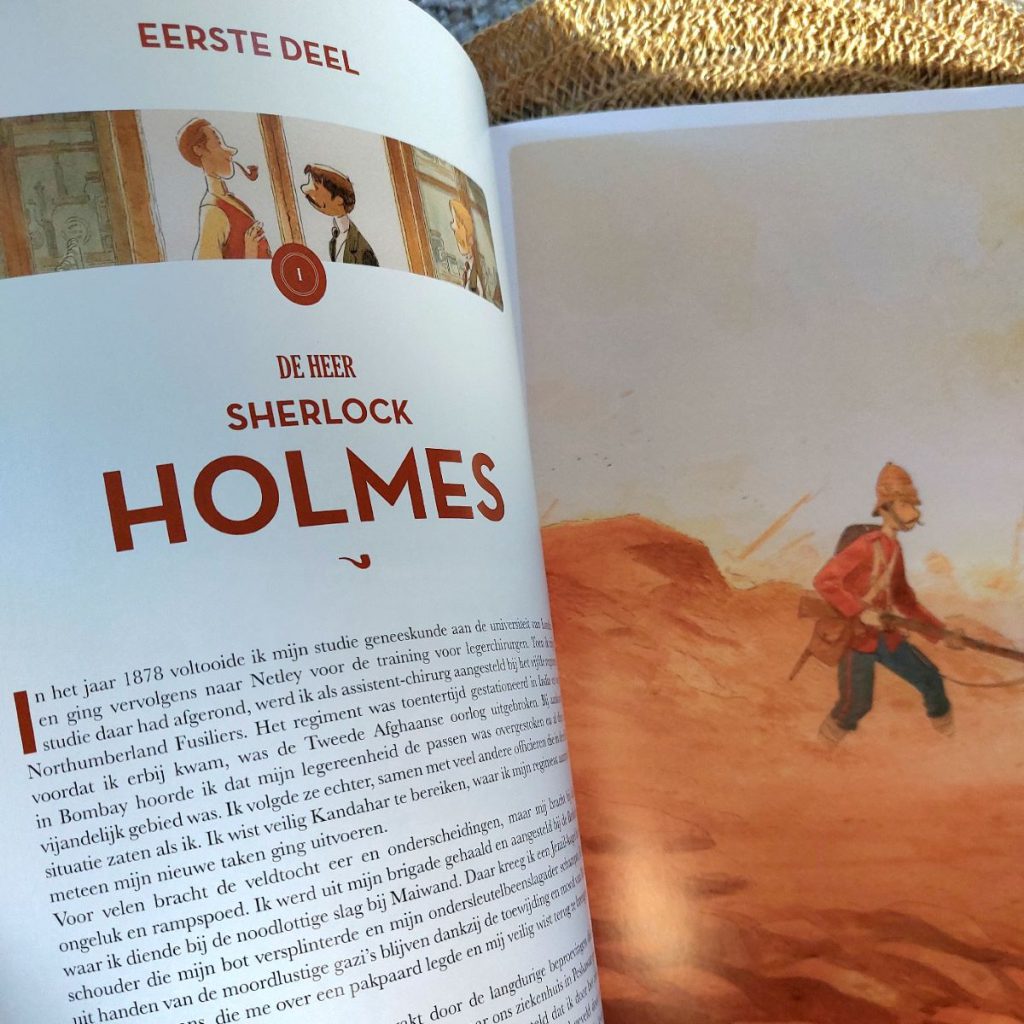 Een studie in Rood het eerste avontuur van Sherlock Holmes | SLV