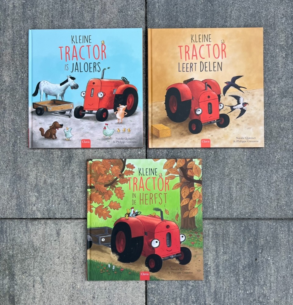 Kleine Tractor is jaloers & leert delen | Serie | Stoerleesvoer
