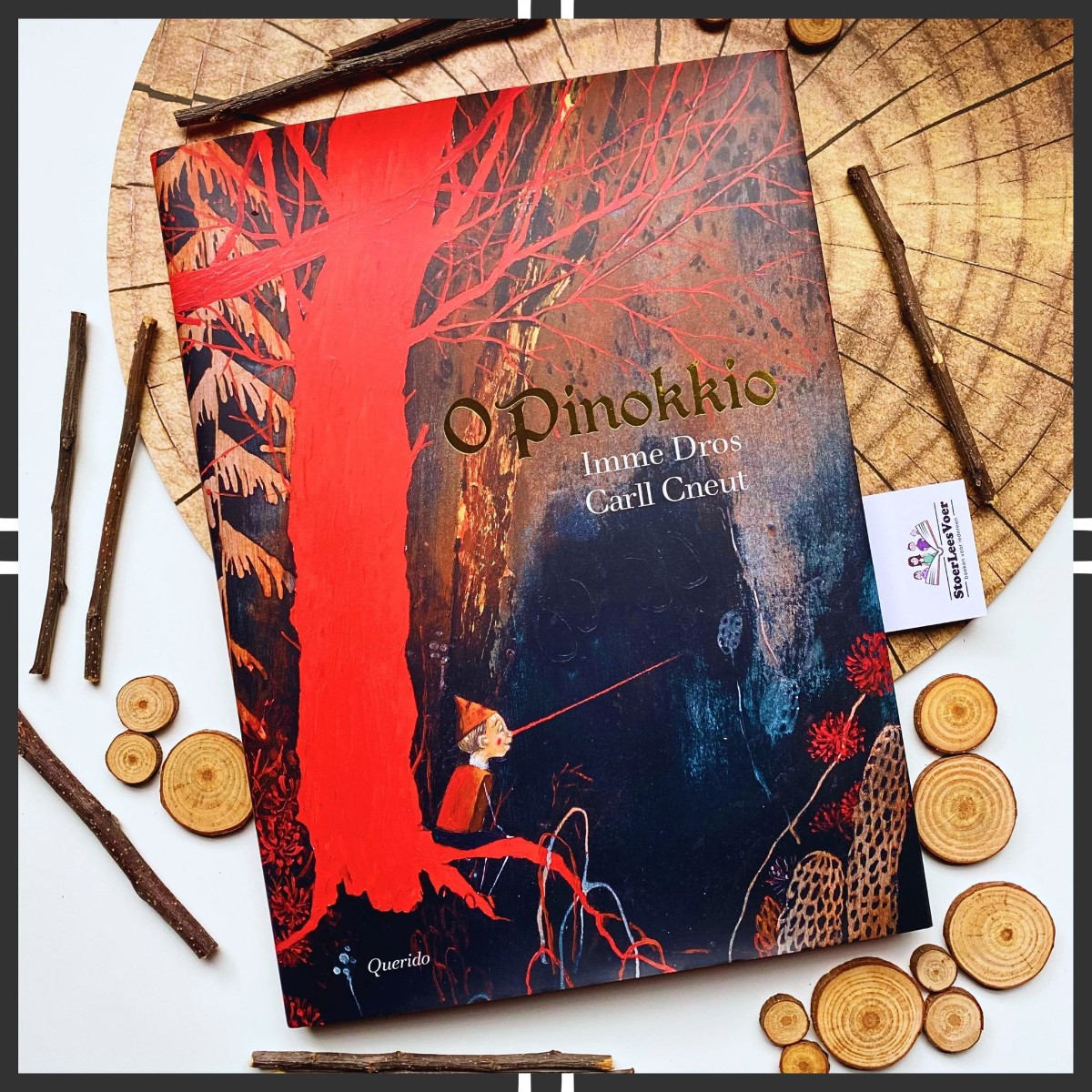 O Pinokkio - Dros & Cneut | Prenteboek sprookje | StoerLeesVoer